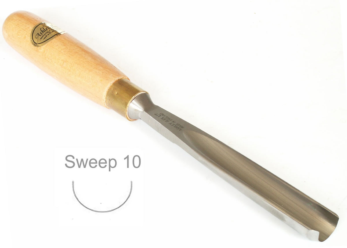 Ashley Iles - Sweep 10 - Carving Gouge – Toolnut