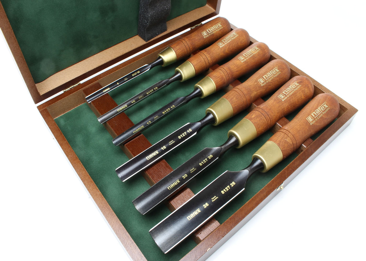 Narex Premium Firmer Gouge Set - 6 Piece – Toolnut