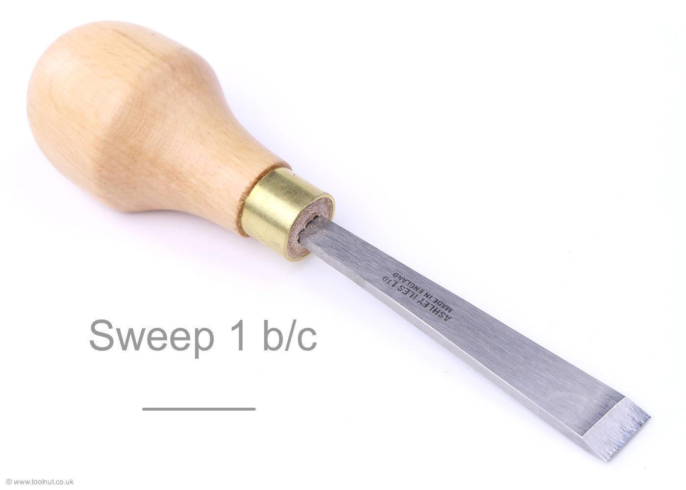 Ashley Iles - Sweep 01 B/C - Carving Chisel – Toolnut