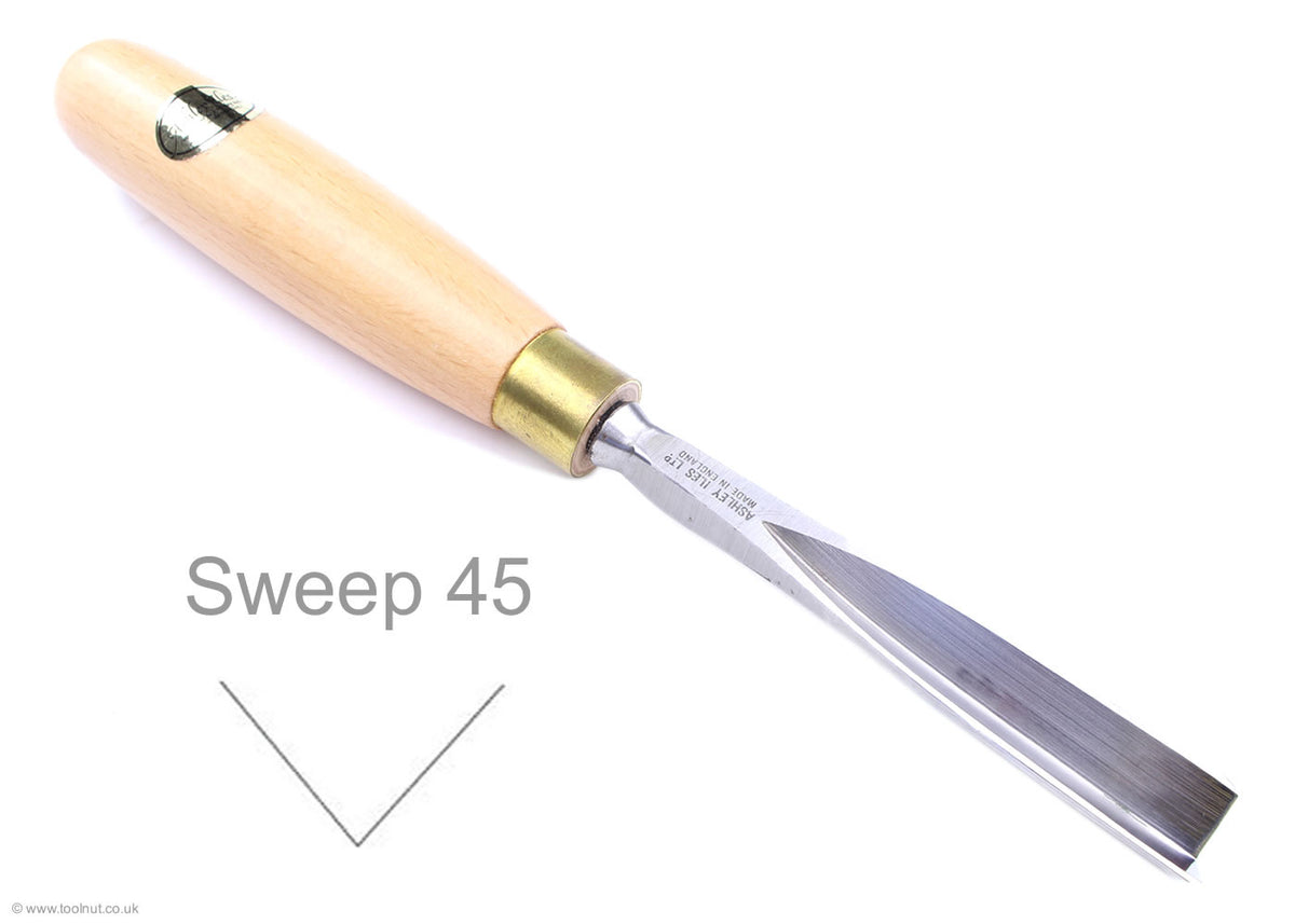 Ashley Iles - Sweep 45 - V Carving Tool – Toolnut