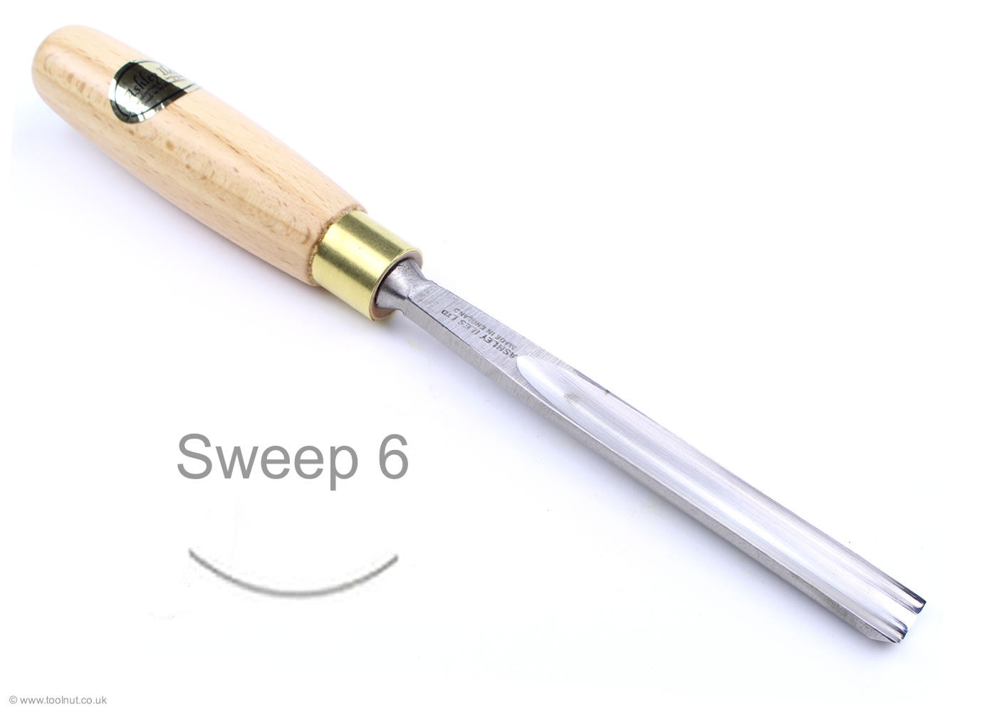 Ashley Iles - Sweep 06 - Wood Carving Gouge – Toolnut