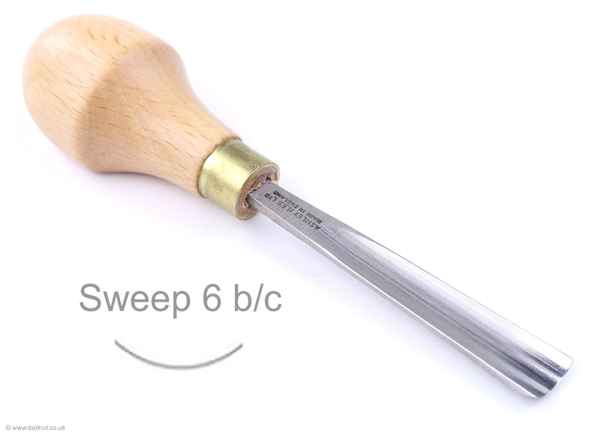 Ashley Iles - Sweep 06 B/C - Carving Gouge – Toolnut